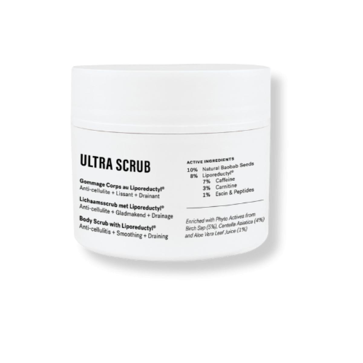 Ultra Scrub | Verstevigende lichaamsscrub met vetverbranding ...
