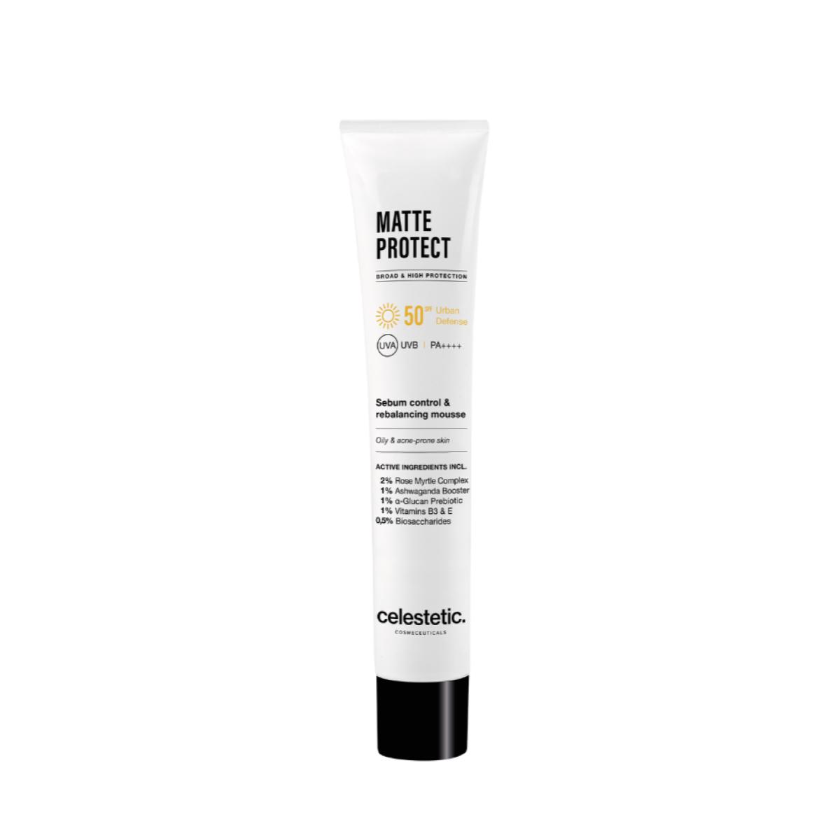 Matte Protect | Matterende Zonnefoam SPF 50 - Celestetic Nederland